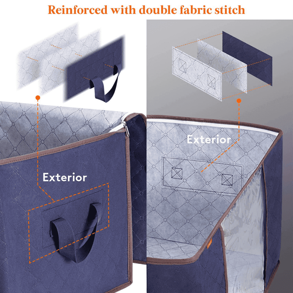 Storage Bag | Lifewit Blue Clothes Storage Bag Organizer – Lifewitstore